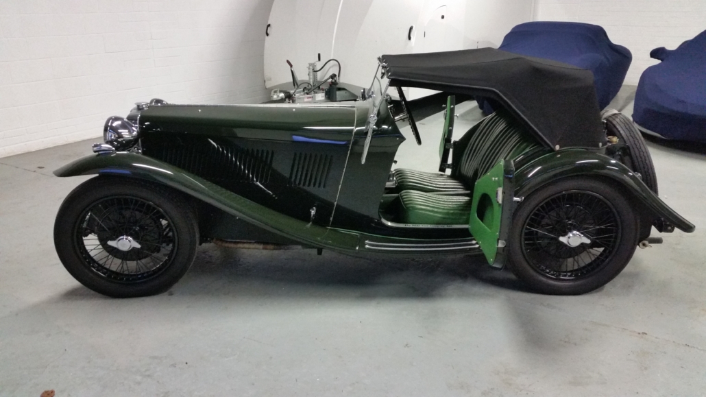 1933 MG L2 Magna. Enhancement Detail. - Reflective Desire