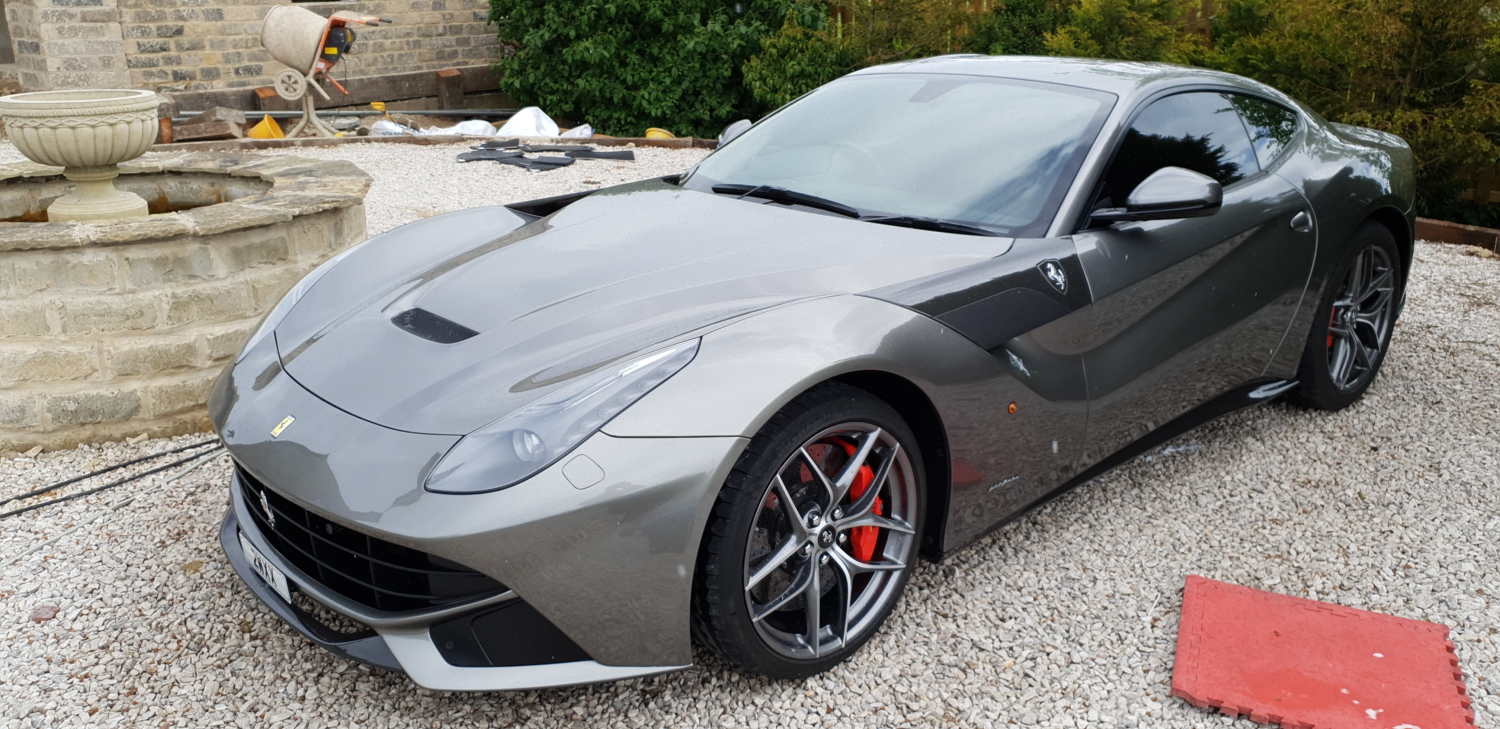 Ferrari F12 Berlinetta AB S-A. 3 stage decontamination and seal ...